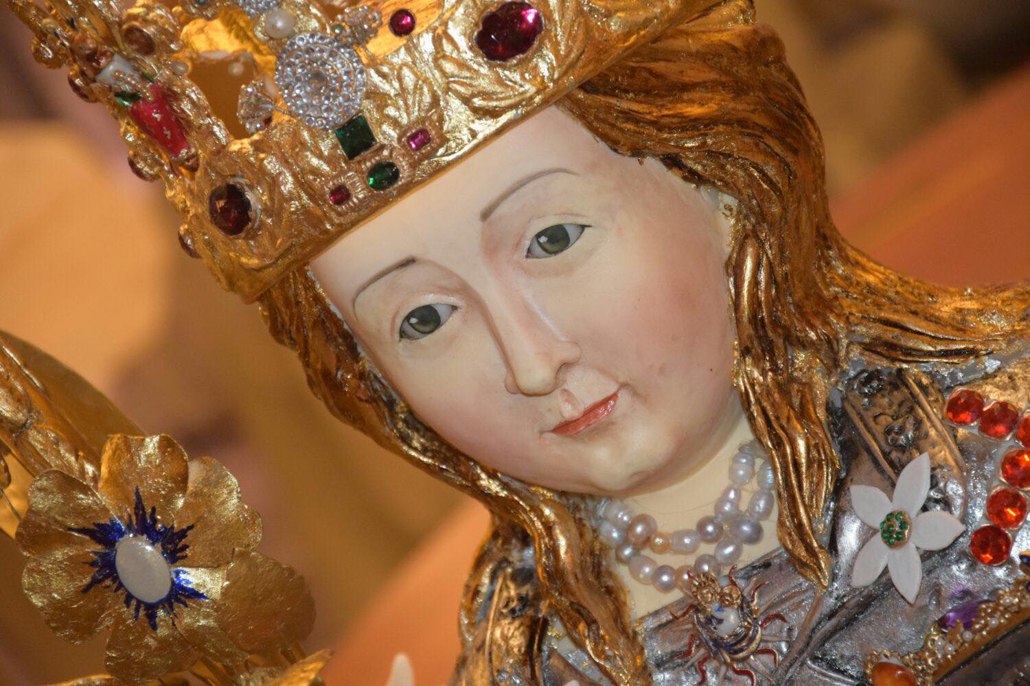 Il Busto di Sant'Agata in porcellana fredda a Le Zagare - Catania ...